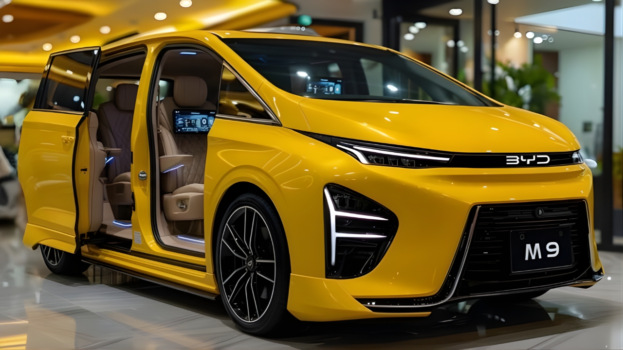 2026 BYD M9 First Look: Modern Design and High-Performance Hybrid SUV ...